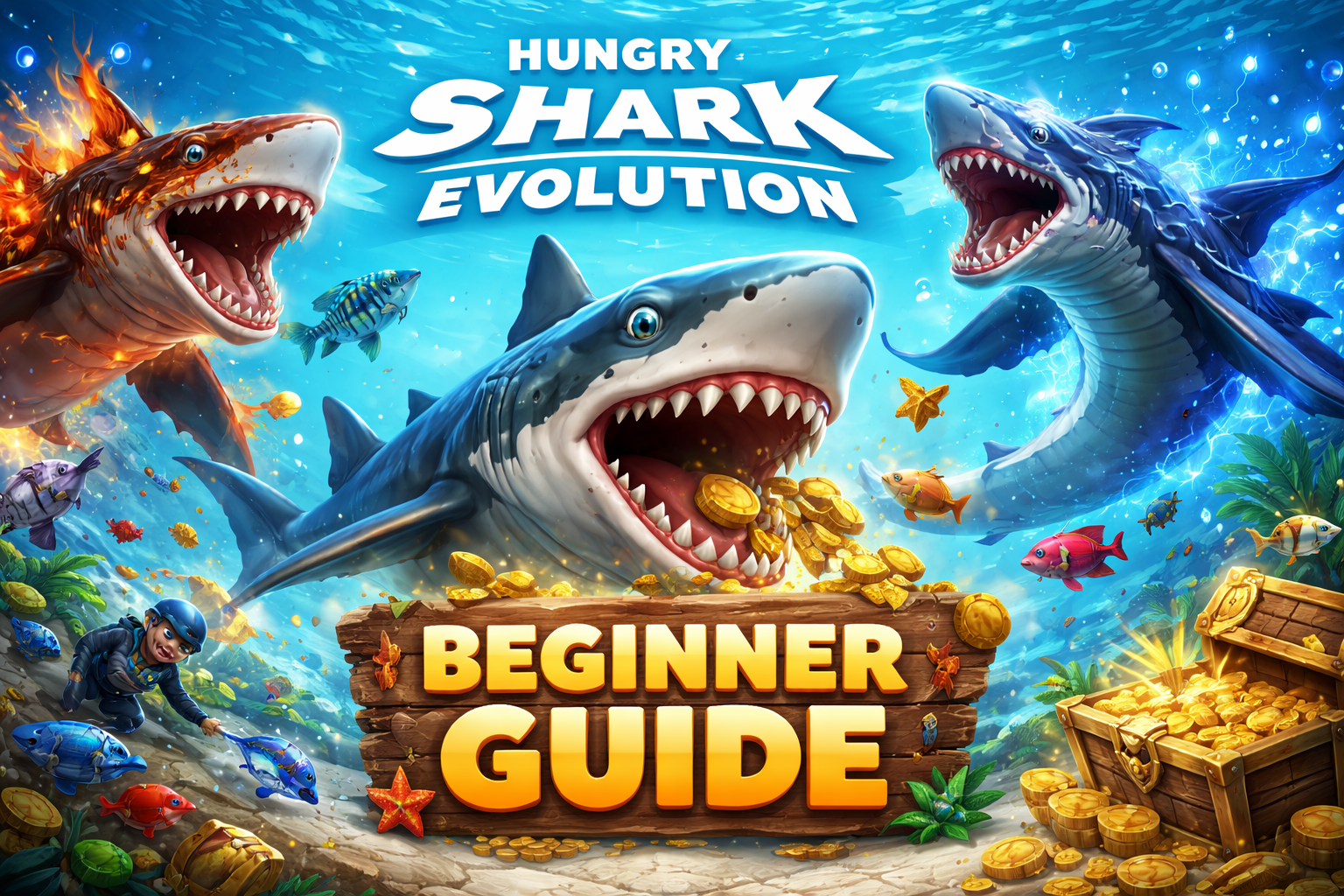 Fastest Way to Earn Gems in Hungry Shark Evolution (Tested) - Hax Game